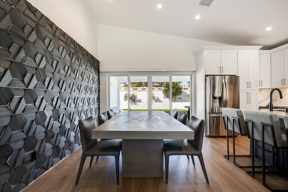 Complete Home Transformation with Room Additions and Custom Upgrades - Modern - Dining Room ...