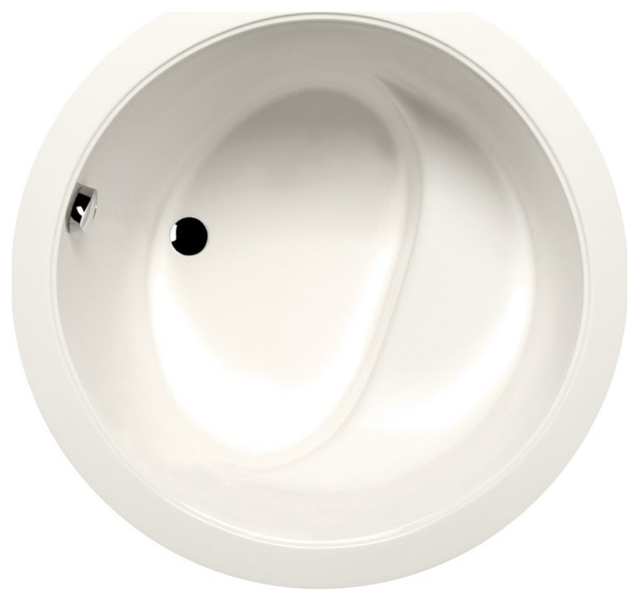 Malibu Home Hanalei Whirlpool/Massaging Air Jet Bathtub 42"x 42"x 31 ...