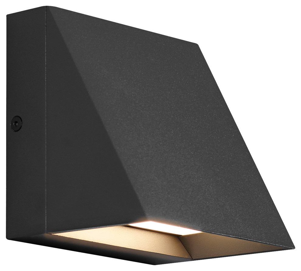 Tech Lighting Pitch Wall Light, LED - Transitional - Outdoor Wall ...