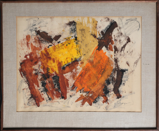 Abstract, Stanley Kramer, 25x19 - Contemporary - Paintings - by ...