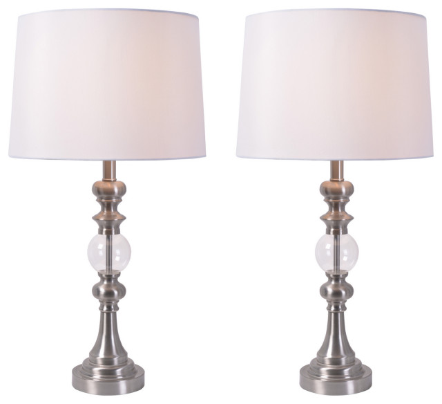 Kenroy 34297BS 2-Pack Table Lamp, Macy - Traditional - Lamp Sets - by ...