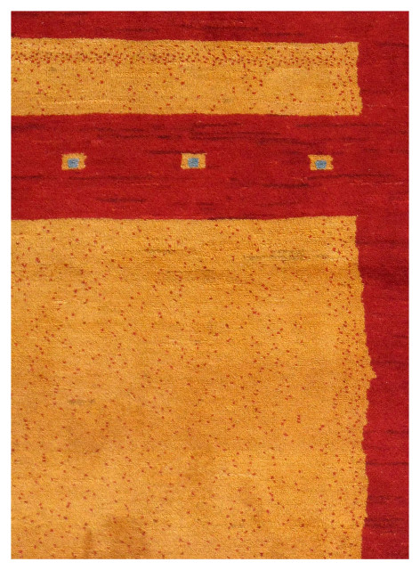 Gold Gabbeh Runner 2'8"x6'3" - Southwestern - Hall And Stair Runners ...