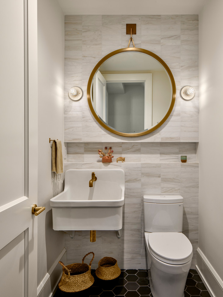 powder room - Transitional - Powder Room - Philadelphia - by Rasmussen ...