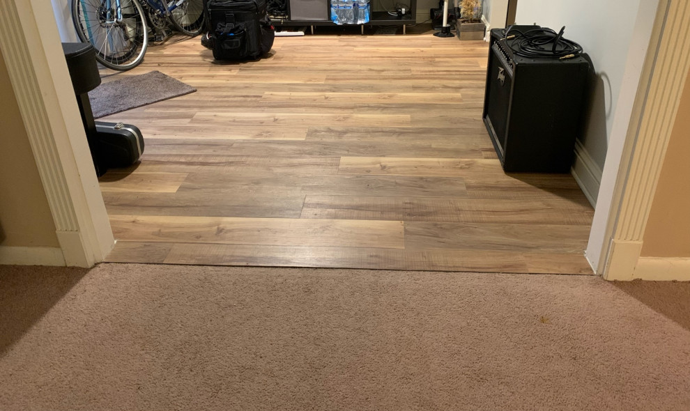 matching adjacent floor