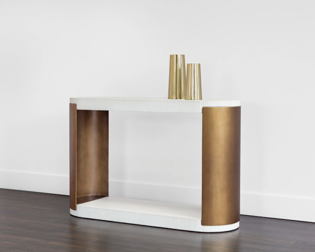 Cavette Console Table - Contemporary - Console Tables - by Sunpan ...