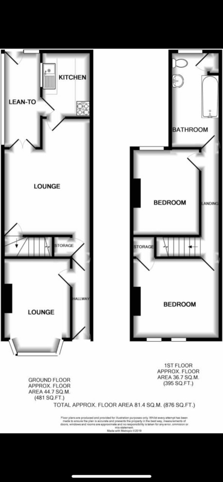 Kitchen lean to extension, interior walls removed, outside WC convert ...