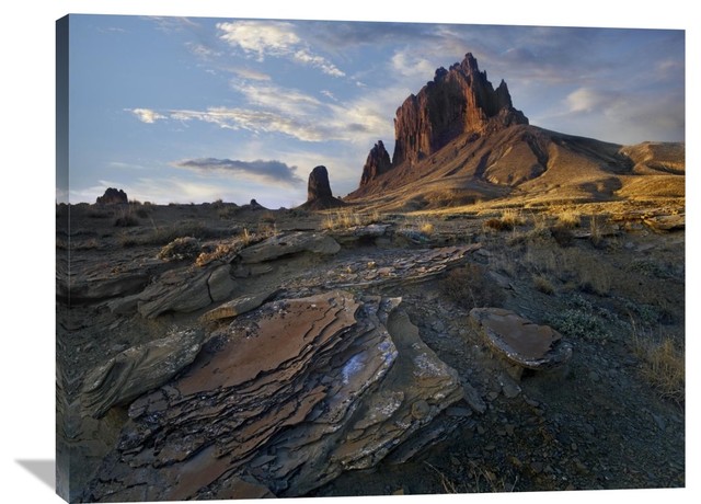 "Shiprock, The Basalt Core Of An Extinct Volcano, New Mexico" Artwork ...