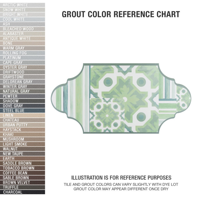 Royal Garden Provenzal Green Porcelain Floor and Wall Tile ...