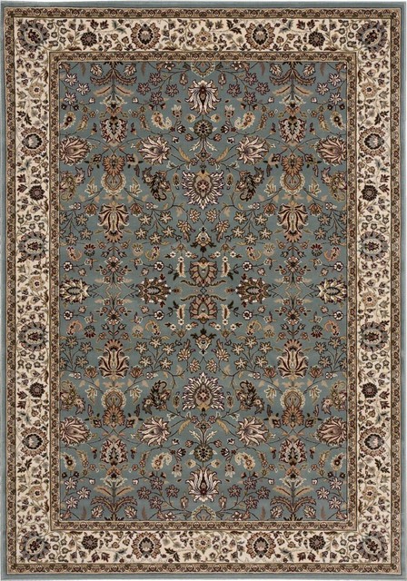 Nourison Antiquities "Royal Countryside" Slate Blue Area Rug, 3'9"x5'9 ...
