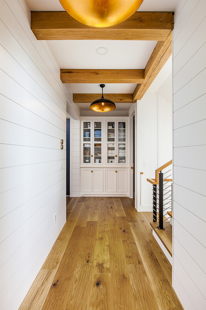 A COASTAL STYLE LAKE HOME - Beach Style - Hall - Detroit - by ...