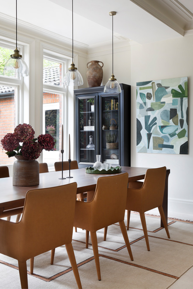 Hadley Wood - Transitional - Dining Room - London - by Studio Farra ...