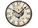 Vintage-Style Country French Chicken Clock - Farmhouse - Wall Clocks ...