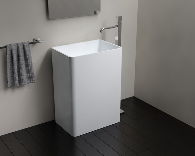 Badeloft Stone Resin Freestanding Sink - Modern - Bathroom Sinks - by ...