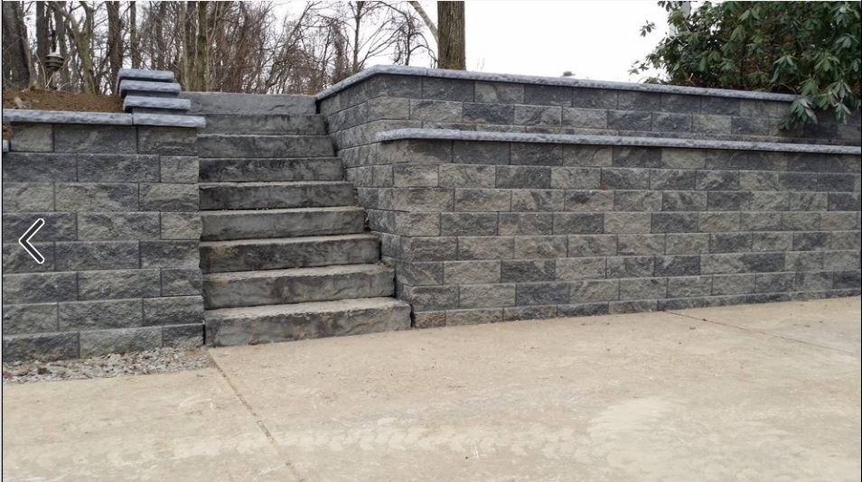 Versa Lok Wall and Rocka Steps - Modern - Other - by Treesdale ...