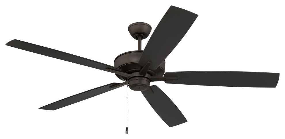 60" Outdoor Super Pro Ceiling Fan, 11.56 - Transitional - Ceiling Fans ...