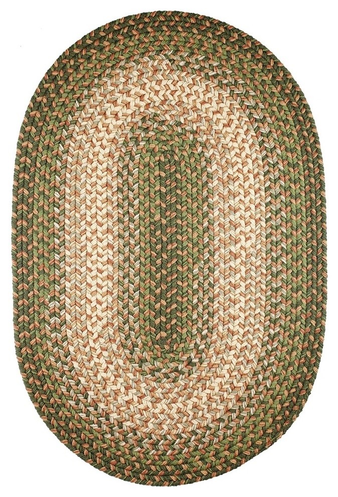 Rhody Rug Easy Living Rug, Herb Garden, 2'X3' Oval, 7'x9' Oval ...