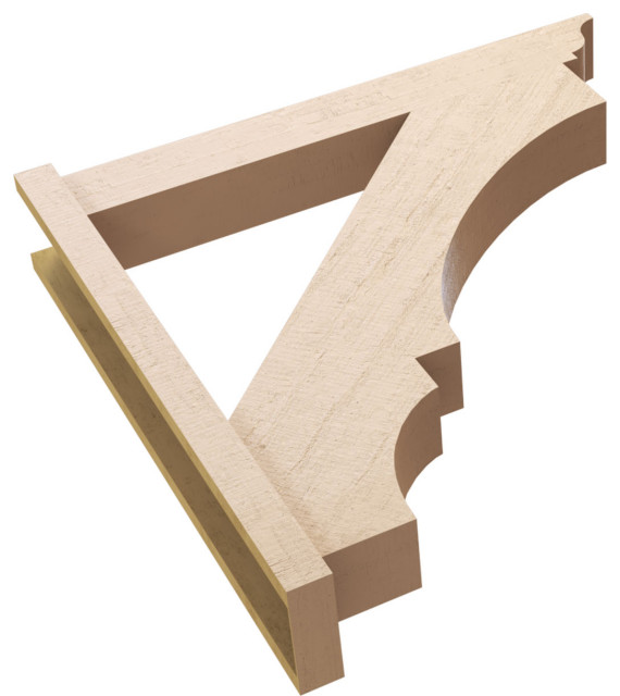 Balboa Traditional Rough Cedar Woodgrain TimberThane Outlooker, Primed ...