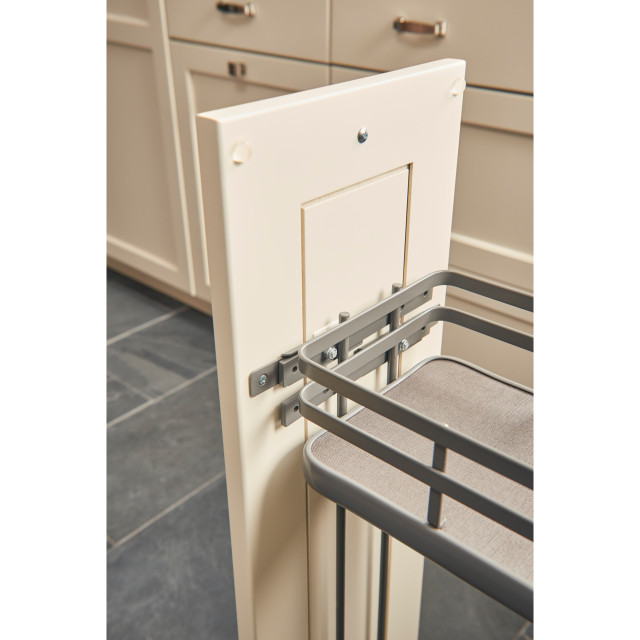 Two-Tier Knife Block Pull Out Organizers With Soft Close, 7.5"Wx21.69 ...