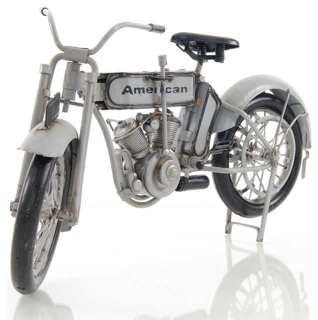 1911 HARLEY-DAVIDSON MODEL 7D Collectible Metal scale model Motorcycle ...