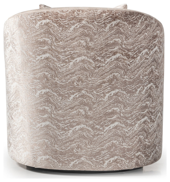 Carmela Accent Chair Almond/Gold - Contemporary - Armchairs And Accent ...