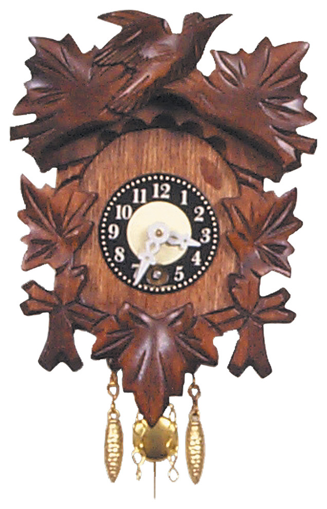 Engstler Key Wound Clock- Mini Size - Rustic - Cuckoo Clocks - by ...