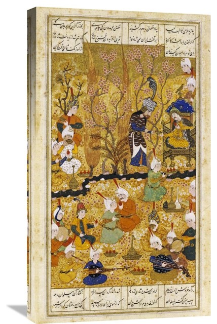 "Illustration To The Shahnameh" Artwork, 17.301" x 30" - Traditional ...