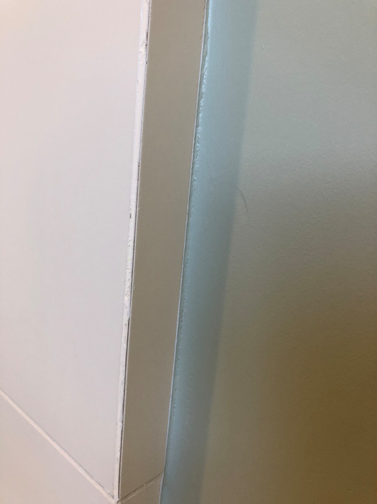 what do you fill miter joint (tile) with