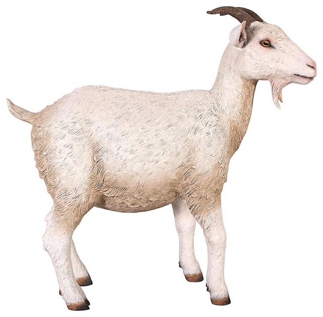 Design Toscano Billy Goat Statue - Farmhouse - Garden Statues And Yard ...