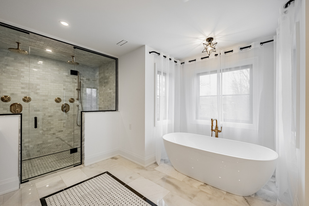 Modern Farmhouse Master Bathroom - Farmhouse - Bathroom - Toronto - by ...