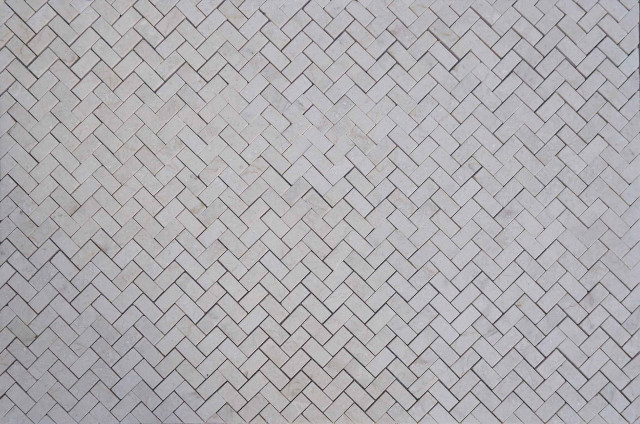 Mosiac Pattern Design - Woven Tiles, 40" x 27" - Contemporary - Mosaic ...