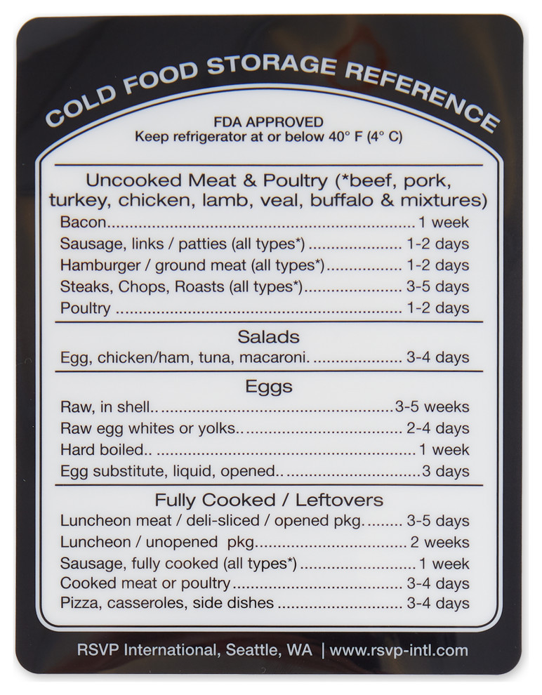 Removable Cold Storage Label - Kitchen Storage And Organization - by ...