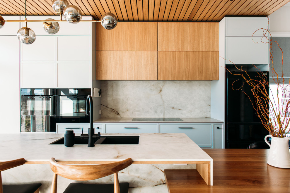 Character Villa Kitchen Design - Contemporary - Kitchen - Wellington ...