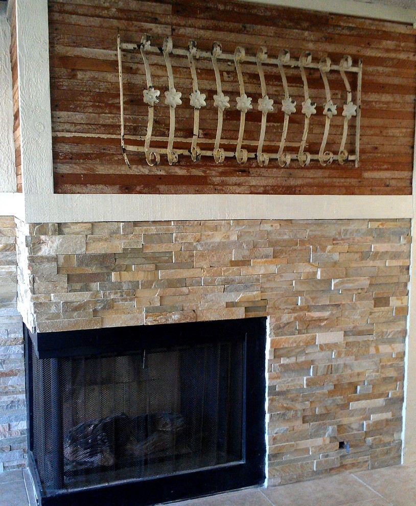 1970's paneling makeover - Eclectic - San Diego | Houzz