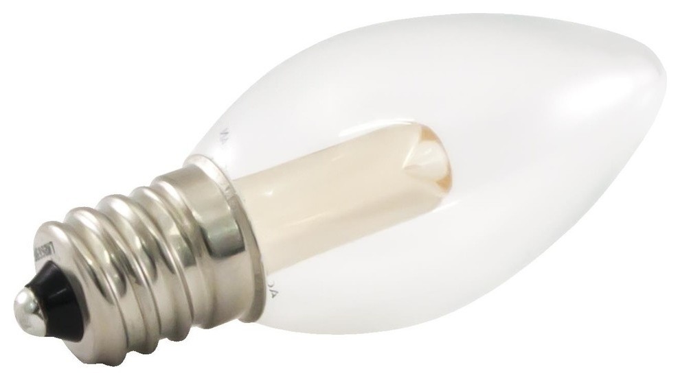 Premium Grade LED Lamp C7 Shape, Candelabra Base, 2700K, Dimmable ...