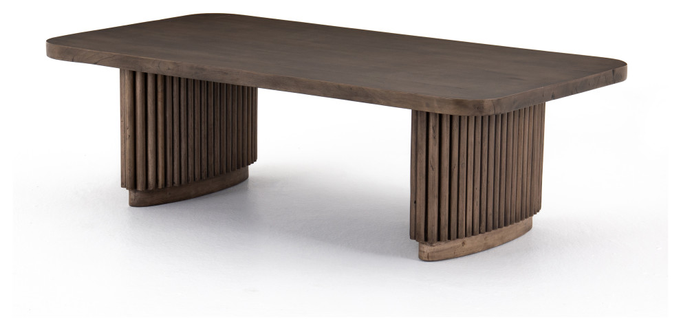 Rutherford Coffee Table, Ashen Brown - Transitional - Coffee Tables ...