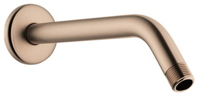 Hansgrohe Showerarm Standard 9'', Brushed Bronze - Modern - Showerhead ...