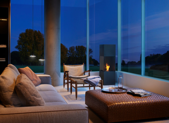 EcoSmart BE Fireplace Smokeless - Contemporary - Tabletop Fireplaces ...