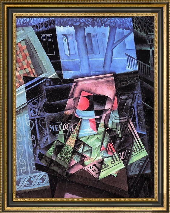 Juan Gris Still Life before an Open Window (also known as Place ...