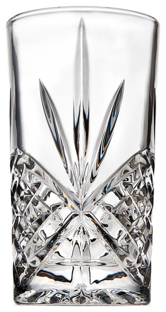 Dublin Highball Glassware Set 4 12oz - Traditional - Cocktail Glasses ...