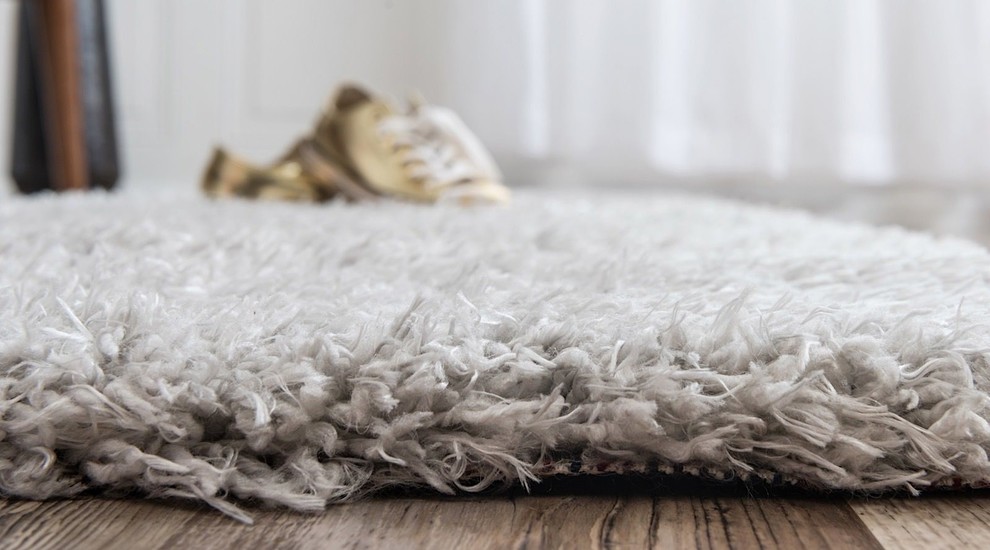 Solid/Striped Wrebrido Area Rug, 2'x10' Runner - Contemporary - Hall ...