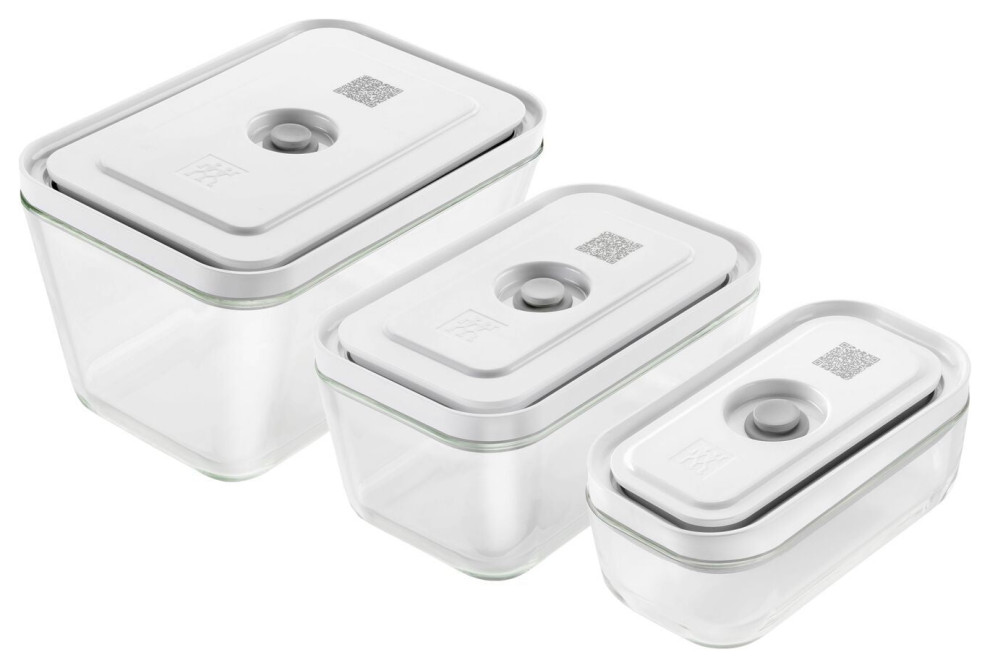 Zwilling Fresh & Save 3-PC Vaccum Container Set, GREY - Contemporary ...