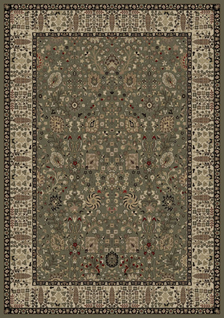 Concord Global Persian Classics 2055 Vase Rug Rug, 5'3"x7'7 ...