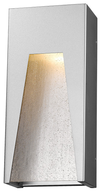 Millenial Collection 1 Light Outdoor Wall Light in Silver Finish ...