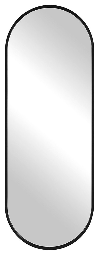 Uttermost Varina Tall Black Mirror - Contemporary - Wall Mirrors - by ...