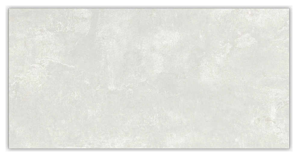 Basico Blanco Matte 12x24 Porcelain Tile, 12x24 - Contemporary - Wall ...