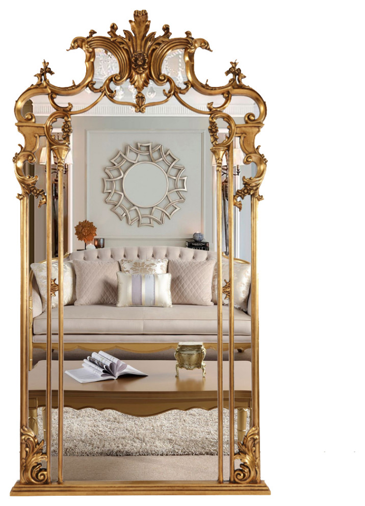 Infinity Arch Gilded Wall Mirror - Victorian - Floor Mirrors - by ...