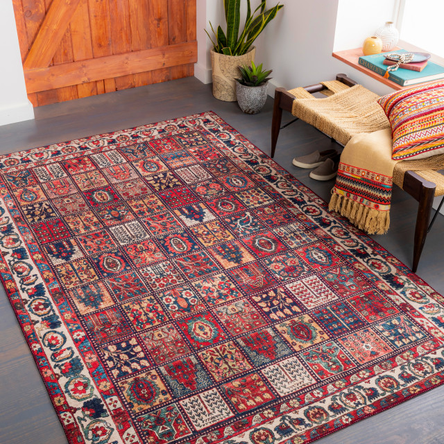 Iris Traditional Area Rug, 9'x12' - Mediterranean - Area Rugs - by ...