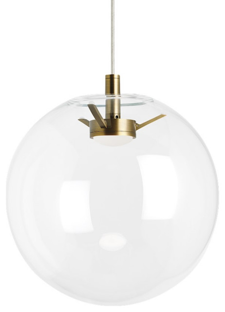 Tech Lighting TD Palona Pendant, White/Aged Brass LED927, 700TDPLNPWR ...