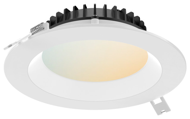 DALS Lighting Etch Deep Regressed LED Panel 5CCT, 6 Inches ...