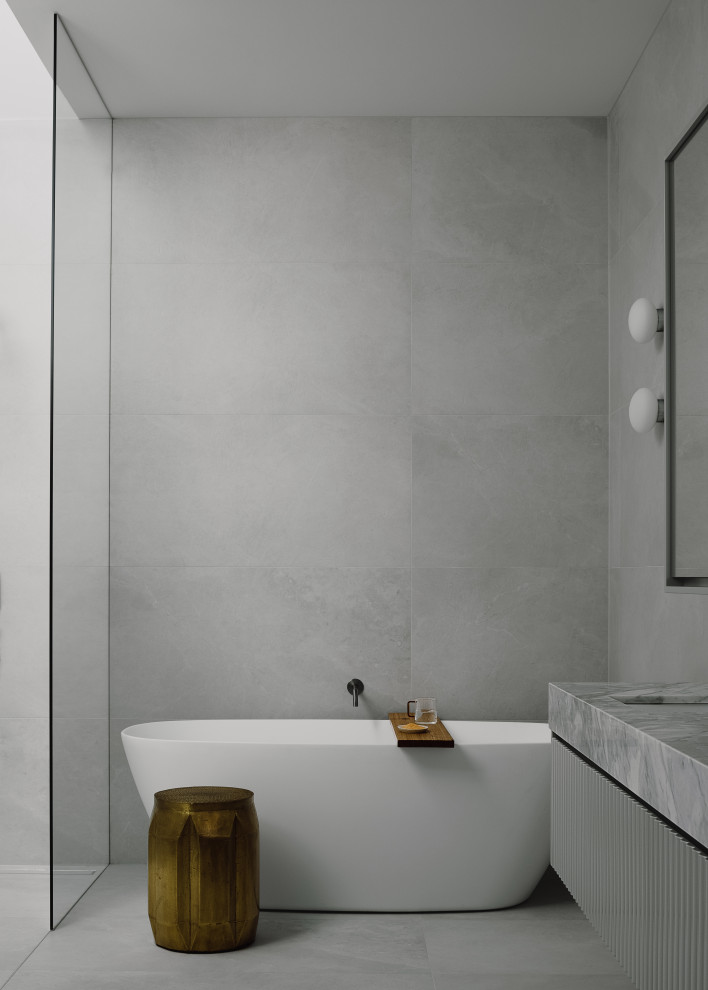 Project Bianca - Contemporary - Bathroom - Brisbane - by KjK Interiors ...